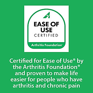 Melnor 65173AMZ RelaxGrip 8 Pattern 16" Pivoting Wand Bundle, Metal, Black, Yellow