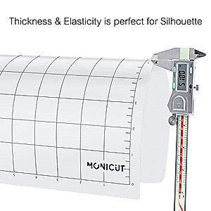 Monicut Cutting Mat 12x24 for Silhouette Cameo 4/3/2/1(Standardgrip, 3 Pack) Durable Cut Mat with Adhesive&Sticky Non-Slip PVC Perfect for Crafts, Quilting, Scrapbooking, Sewing and all Arts