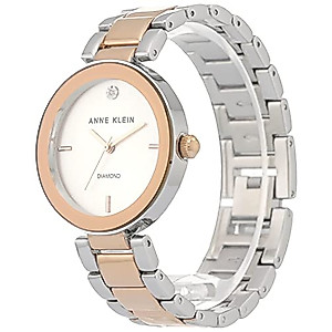 Anne Klein Women's Genuine Diamond Dial Bracelet Watch