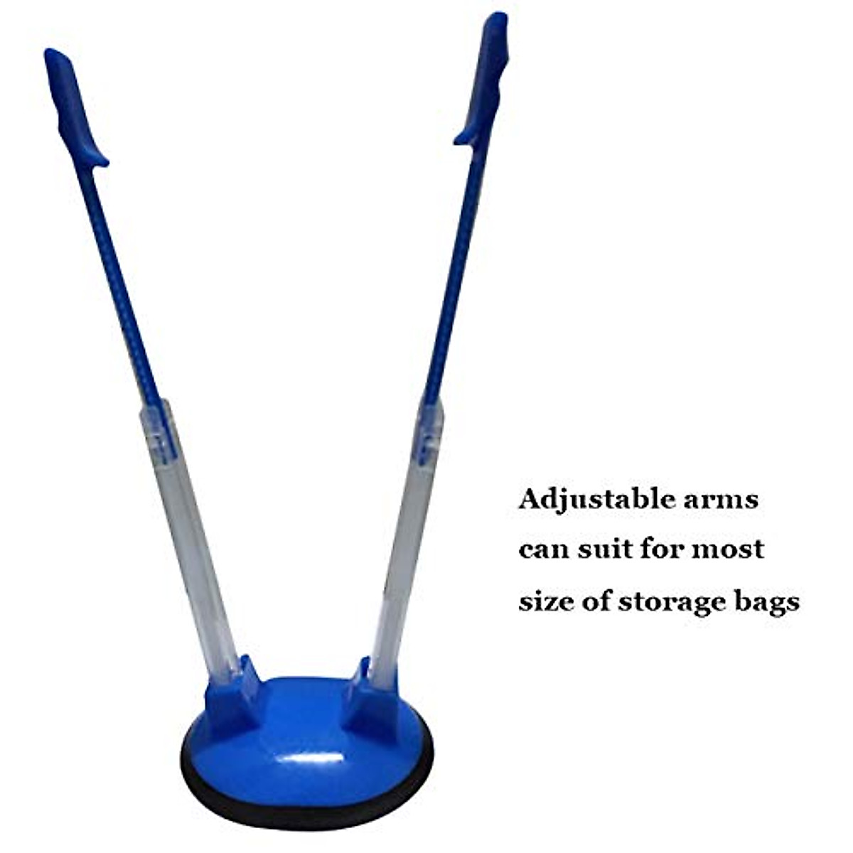 Plastic Bag Holder, 2Pcs Bag Holder For Plastic Bags, Baggy Rack Holder For Food Prep Bag Plastic Freezer Bag Ziplock Bag Holder Stand, Meal Planning Prep Bag Holder, Bag Stand Holder, Bag Drying Rack