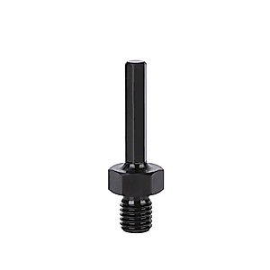 Vearter Arbor Connection Adapt, 5/8''-11 Thread to 3/8'' Hex Suitable for Diamond Core Bits Hole Saw Fitted On Electric Drill