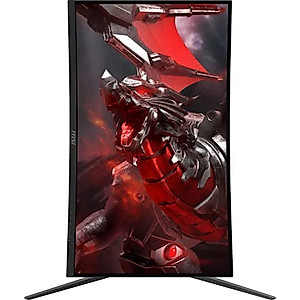 MSI G271CQP E2, 27" Gaming Monitor, 2560 x 1440 (QHD), VA, 170Hz, FreeSync Premium, HDMI, Displayport, Tilt, Swivel, Height Adjustable,Pivot
