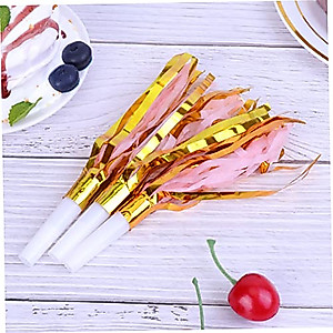 TOGEVAL 12pcs Kids Football Toys Stocking Stuffers for Adults Funny Kids Football Gifts Party Blowouts Easter Basket Stuffers New Years Party Supplies 2022 Kazoo Whistle Blow The Trumpet