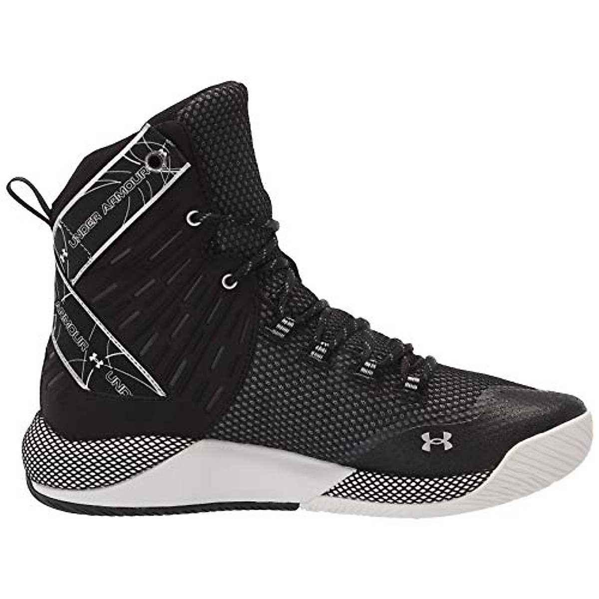 Under Armour Women's HOVR Highlight Ace, Black (001)/White, 8 M US