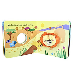 Daddy And Me Children's Finger Puppet Board Book, Suitable for all ages