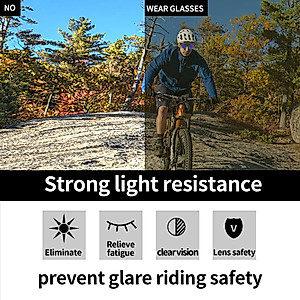 Tunfund Viper Sunglasses Polarized Teen Youth Kid Boy Girl for Cycling Fishing Runing Sports Driving Golf UV 400 (Age:10-15 Years) Red+Black