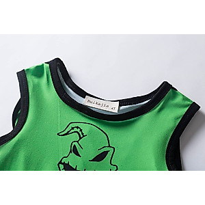 Ruikajia Women's Adult Oogie Boogie Costume Family Nightmare Villain Costume