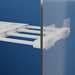 cOOva School Locker Shelf Organizer, Locker Shelf for School Locker Organizer Shelf for Small Lockers, Locker Accessories for Work, Locker Shelves for Lockers