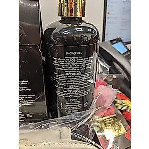 Gifts For Him, Bath Gift Baskets for Men Boyfriend Dad, Noir Mens Spa Gift Baskets Birthday Gifts for Men, Bath and Body Self Care - Bubble Bath, Bath Bombs More, Pampering Set