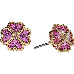 Kate Spade New York Something Sparkly Spade Studs Earrings Zappos Exclusive- Light Pink One Size