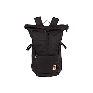 Fjällräven High Coast Foldsack 24 Hiking Backpack - Durable Metal Hook Strap - Padded Shoulder Straps Dark Grey One Size One Size