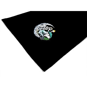 Voatok Gothic Skull Moon Colourful Mushroom Leaves Flowers Kitchen Towels Dish Towels Set of 2,Gothic Skull Halloween Kitchen Hand Towels,Skull Lovers Gifts,Wife Sister Gothic Lover Gifts