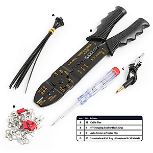 Great Neck MS125 125-Piece Marine Tool Set, Versatile Boat Tool Kit, Water Resistant Marine Tool Kit Case, Emergency Marine Tool Kit For Boats, Chrome Plated