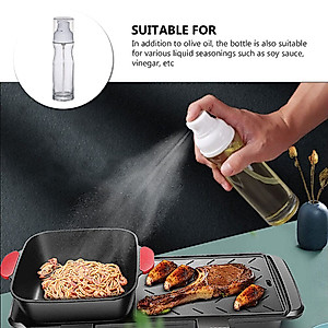 CALLARON Spray Can Oil Dispenser Olive Oil Spray Bottle Glass Spray Bottles Spray Bottle for Oil Cooking Oil Spray Bottle Oil Holder Oil Bottles for Kitchen Cooking Gadgets Olive Oil Mister