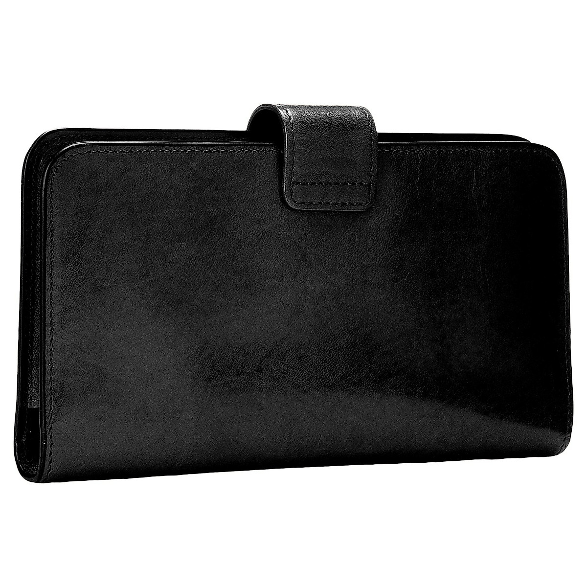 Bosca Old Leather Checkbook Clutch Checkbook Wallet