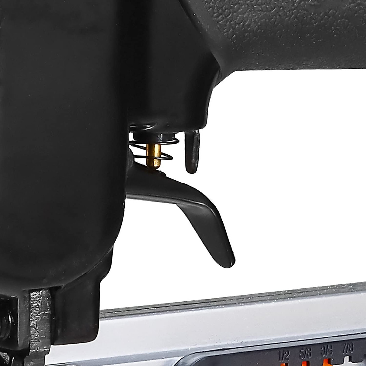 Freeman PP123 Pneumatic 23-Gauge 1" Micro Pinner Ergonomic and Lightweight Nail Gun with Safety Trigger and Pin Size Selector for Crafts, Moulding, and Picture Frames