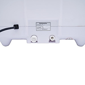 1200W Countertop Dishwasher Portable Compact Dishwasher Fit Small Apartments 5 Programs