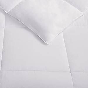 Sleep Philosophy Thinsulate Fibers 3M Scotchgard Moisture Wicking Down Alternative Comforter with 300TC Cotton Sateen Cover, Twin, Year Round Warm
