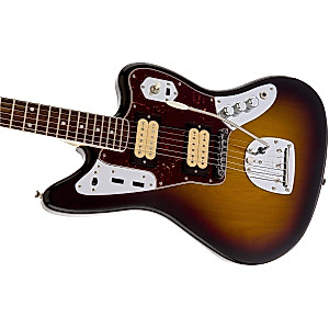 Fender Kurt Cobain Jaguar Electric Guitar, with 2-Year Warranty, 3-Color Sunburst, Rosewood Fingerboard