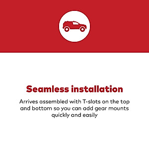 Yakima HD Bar (Pair) Heavy-Duty Crossbar, 68" Large, Rugged Aluminum Construction with T-Slot Attachment and Integrated Tie-Down Points