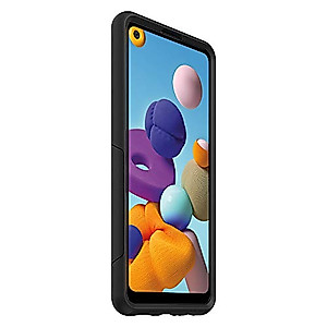 OtterBox Galaxy A21 Commuter Series Lite Case - BLACK, slim & tough, pocket-friendly, with open access to ports and speakers (no port covers),