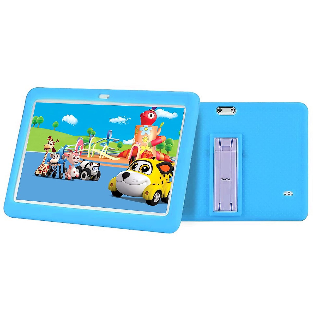 Tablet for Kids,Tagital T10K Kids Tablet 2GB RAM 32GB ROM Android 10,10.1 inch Display with WiFi,Bluetooth,Kids Mode Pre-Installed,WiFi Android Tablet (2021 Version) (Blue),Touch