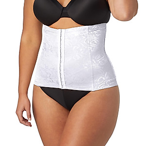 Maidenform womens Nipper Ultra Firm Control Trainer waist shapewear, White, X-Large US