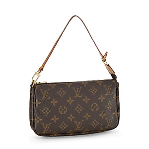 Louis Vuitton, Pre-Loved Monogram Canvas Pochette Accessoires, Brown