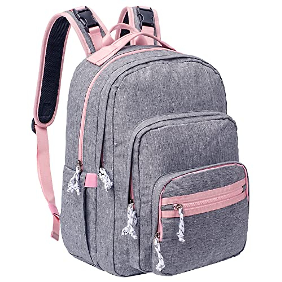 Cateep Diaper Bag Backpack with Stroller Straps and Changing Pad Lightweight Travel Maternity Backpack Large Capacity