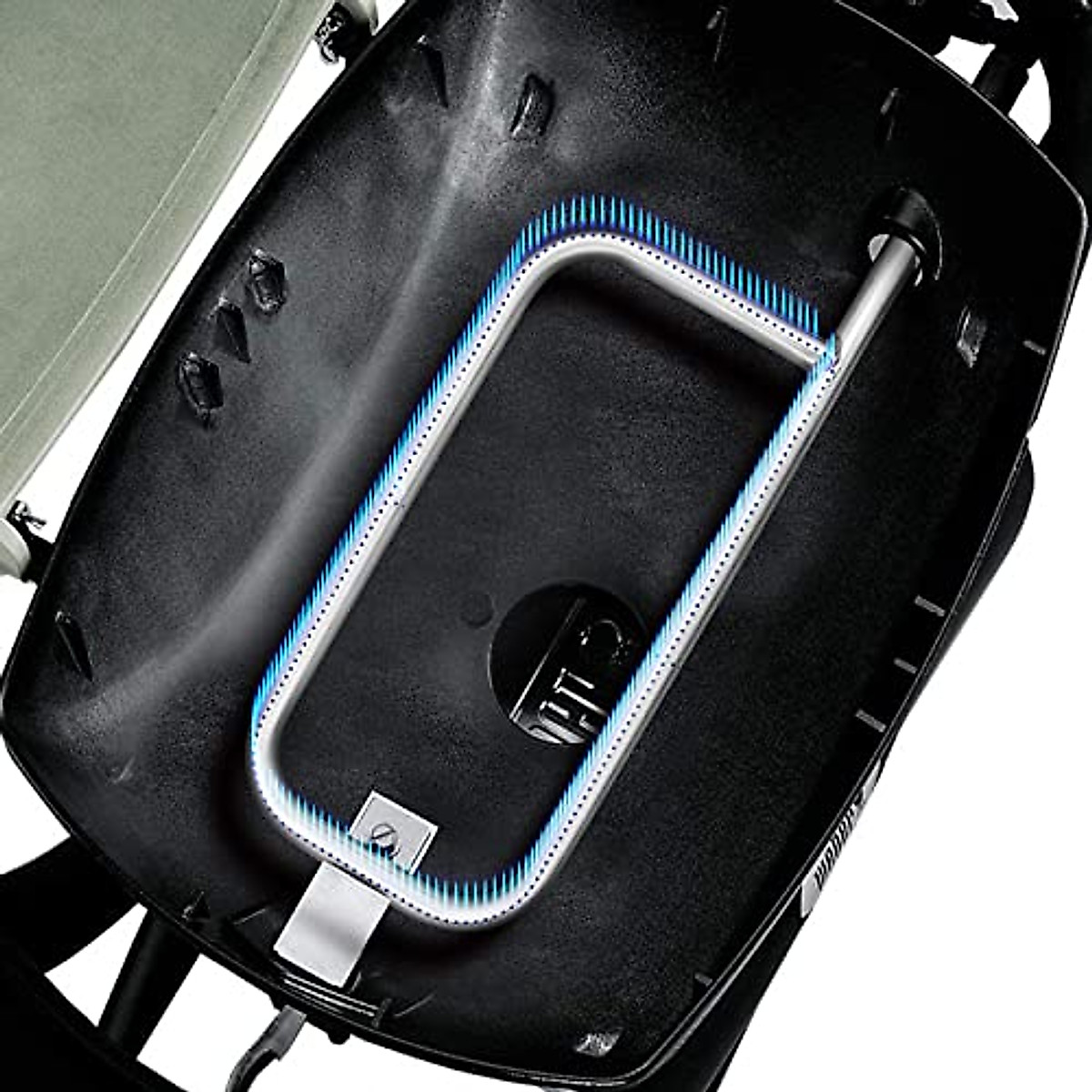 QuliMetal 41862 Grill Burner for Weber Q2200, Q220, Q2000 Q200, 396000, 396001, 396002, 566002, 53060001, 54060001, 304 Stainless Steel Grill Burner Tube Pipe Part for 69956/60041, 20.5 Inch