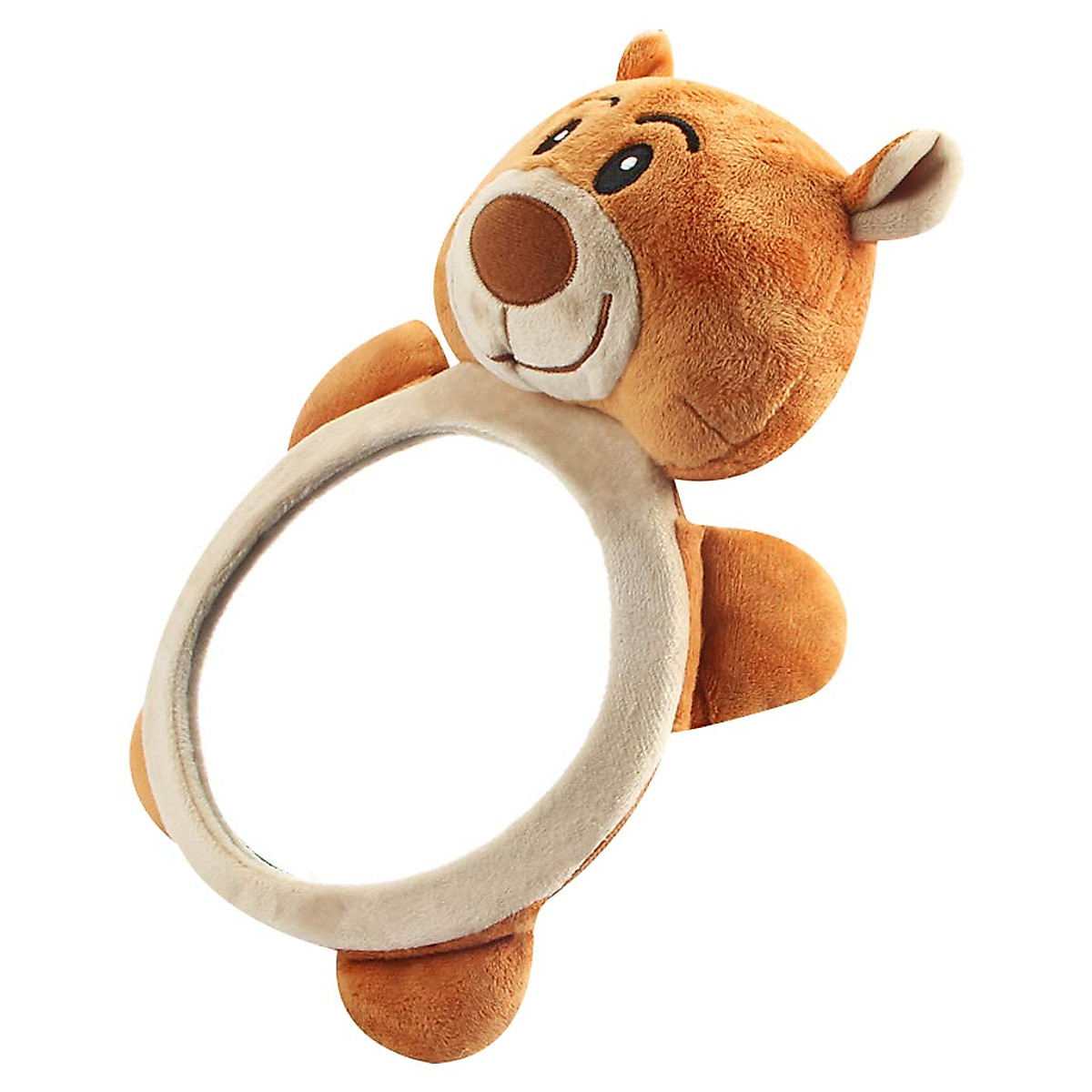 Soft Bear Frame Baby Car Mirror, Rear Facing Mirrors, Backseat Baby Mirror, Rear View Car Mirror, Shatterproof