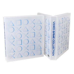 UniKeep High Capacity Disc Storge Case With Printed Theme For PlayStation (Clear)