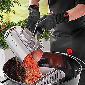 Weber Premium Gloves, L/XL, x Large, Large/X-Large (Pack of 1), Black