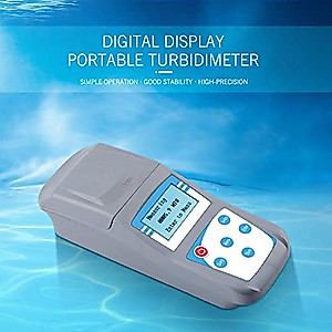 Digital Turbidity Meter, Laboratory Turbidimeter, ZD‑2A Handheld Digital Turbidity Meter Portable Turbidimeter for Swimming Pool Laboratory US Plug 100‑240V