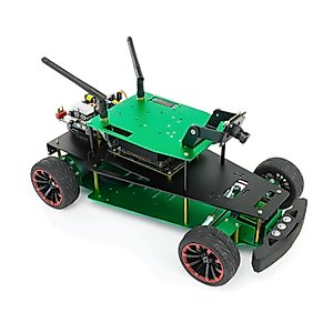 Yahboom AI Robotic Car Chassis kit Autopilot Training Ackerman Structure Learning Teaching Research Python Programming ROS Adults (R2L Standard Ver without Jetson Nano)