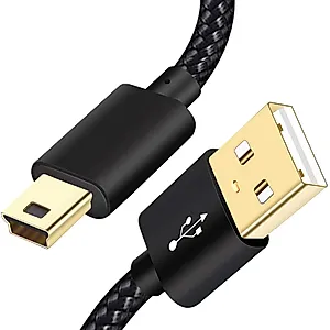 SCOVEE USB Power Cable Charging Cord for TI-84 Plus CE Calculators,TI-84 Plus C Silver Edition Graphing Calculators,TI-Nspire CX,TI Nspire CX CAS,TI 89, Data Charger for Texas Instruments Replacement