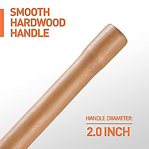 Timberjack Wood Log Lifter 49" Wood Handle , Steel Timberjack ,Heavy-Duty Steel Log Jack