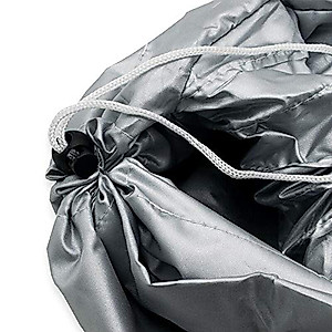 ZC Portable Soft Bonnet Hood Hair Blow Dryer Attachment - Adjustable Hooded Dryer, Portable Hair Salon Heat Cap for Drying,Styling,Curling and Deep Conditioning,Relax, Speeds Up Drying Time at Home