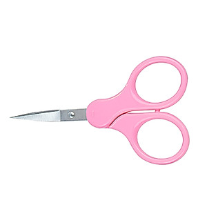 Pink Scissors for Office Home School Craft Sewing Fabric Supplies, 8 Inch/3.5 Inch