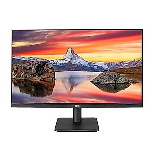 LG 24MP400-B 24” Full HD (1920 x 1080) IPS Display with 3-Side Virtually Borderless Design, AMD FreeSync and OnScreen Control – Black (Renewed)