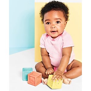 Simple Joys by Carter's Baby Squeeze Blocks, Multicolor, One Size