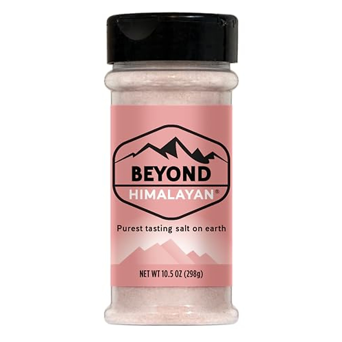BEYOND HIMALAYAN Pink Himalayan Sea Salt Substitute - 10.5 oz. - Tasty Low Sodium Salt & Potassium Salt Substitute for High Blood Pressure - Himalayan Pink Salt Substitute With Real Salt-Taste