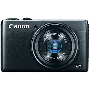 Canon PowerShot S120 Digital Camera w/ 12.1 MP 1/1.7 Inch Sensor & Wi-Fi Enabled