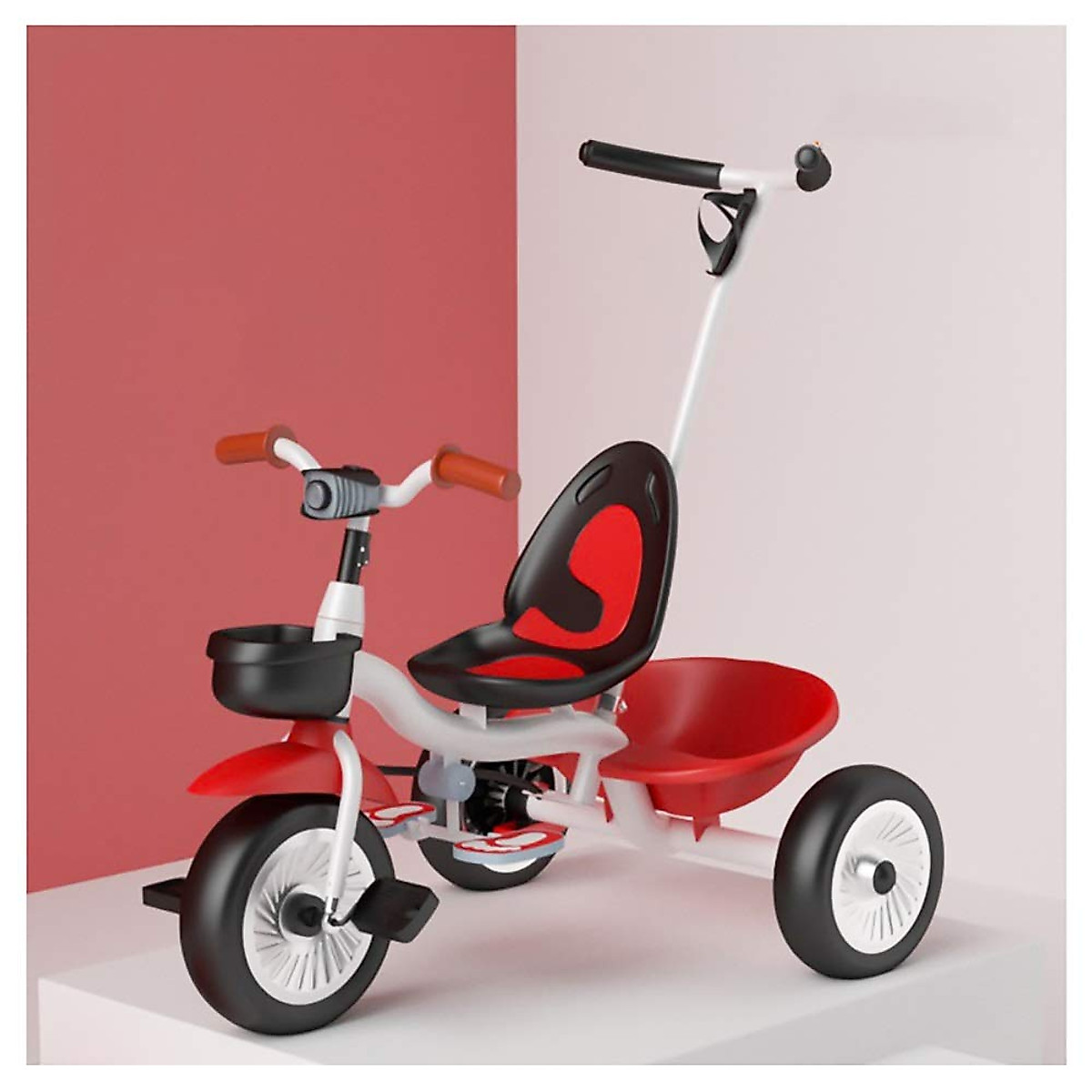 Trike for Kids Children Tricycle Children Push Trike, Multifunctional Kids Tricycle with Lighting，Safe Gift for 1-5 Years Old (Color : 11)