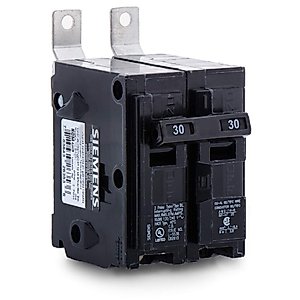Siemens B230 Panelboard/Bolt-On Mount Type BL Low Tab Molded Case Circuit Breaker 2-Pole 30 Amp 120/240 Volt AC