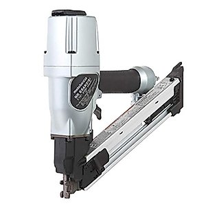 Metabo HPT Metal Connector Nailer | Pro Preferred Brand of Pneumatic Nailers | 36 Degree Short Magazine | Accepts 1-1/2-Inch to 2-1/2 Nails | Ideal for Fastening Metal Connectors to Wood | NR65AK2S