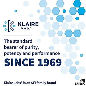 Klaire Labs Iron Bisglycinate Chelate Supplement - 30mg Ferrous Bisglycinate Chelate - Designed to be Well-Tolerated, Well-Absorbed & Gentle on Stomach - Hypoallergenic (100 Capsules)