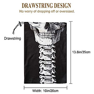 LANVO Running Gaiter Mask, Large Fleece Neck Gaiter for Men & Wowen, Winter Neck Warmer for Skiing, Hiking, Snowboard, Cycling, Fishing and Outdoor Sports