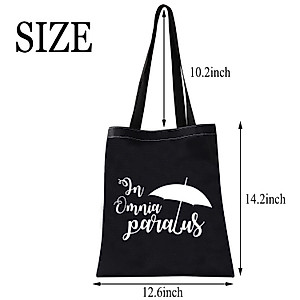 BDPWSS TV Show Tote Bag for Women Girls In Omnia Paratus TV Show Inspired Gift
