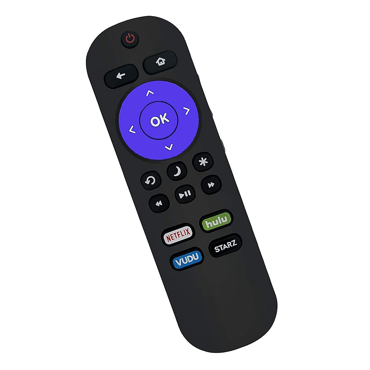 Remote Control Compatible with All Element Roku TV E4SW5017RKU E4SW5518RKU E2SW6518RKU E4SW6518RKU E4SC4018RKU E4SC5018RKU Smart 4K Ultra HDTV